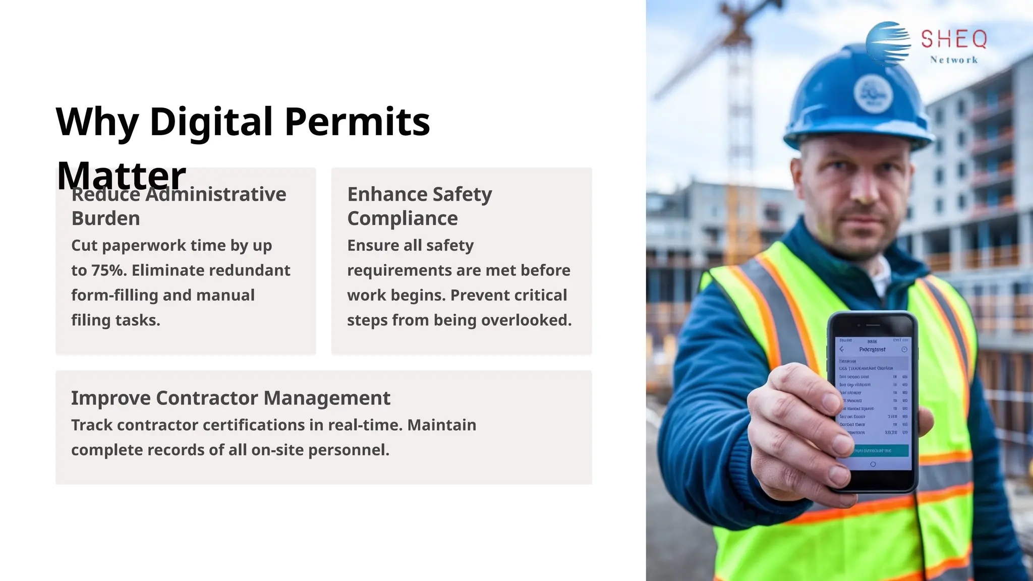 Online Work Permit System for Contractor Permit Management | PPTX