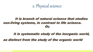 what is science | PPTX