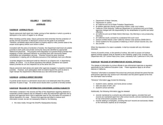 sheriff's proceedures for minors in custody.pdf