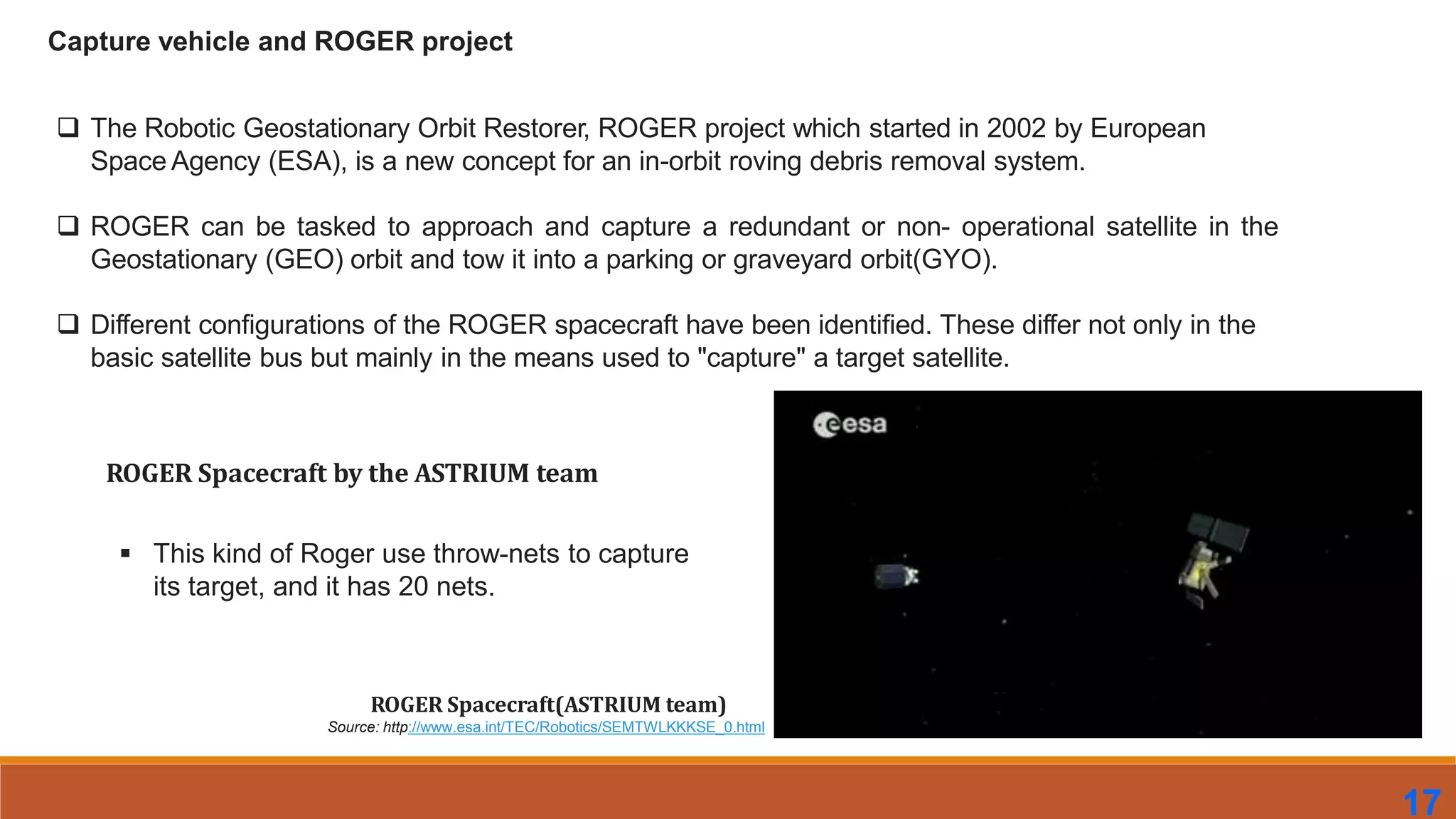 Space Debris and Present Active Debris Removal Techniques | PPTX