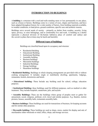 REPORTS ON BUILDING CONSTRUCTION | PDF