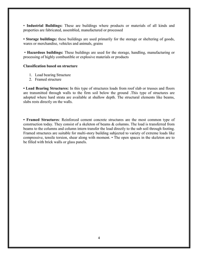 REPORTS ON BUILDING CONSTRUCTION | PDF