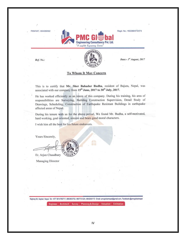 REPORTS ON BUILDING CONSTRUCTION | PDF