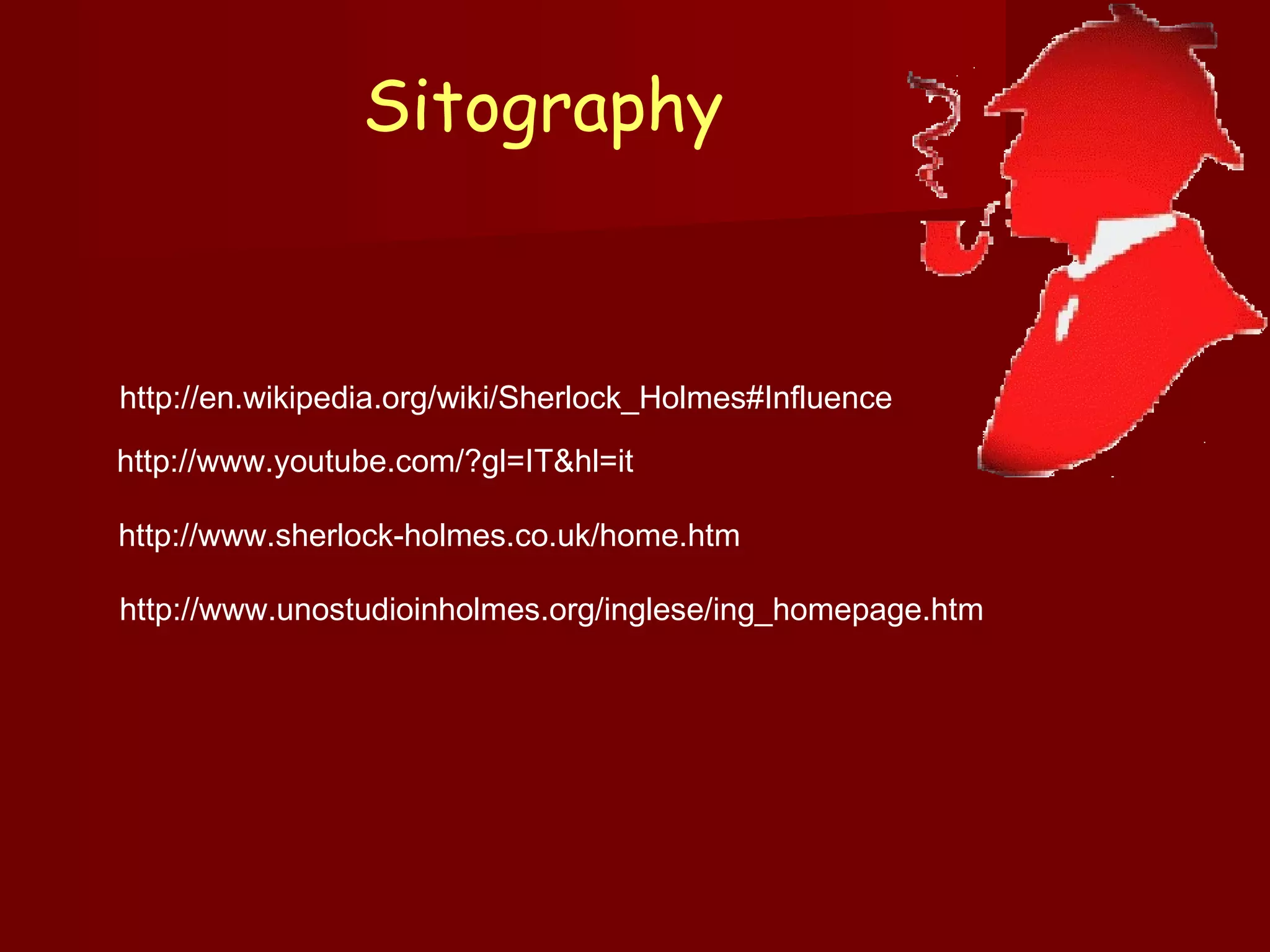 Sherlock Holmes | PPT