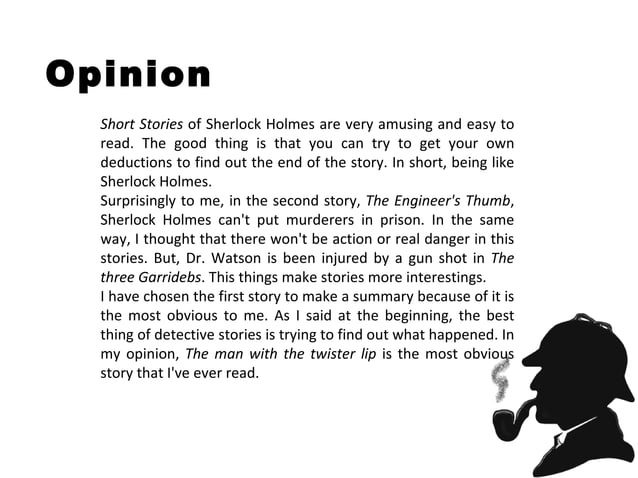 Sherlock Holmes | PPT