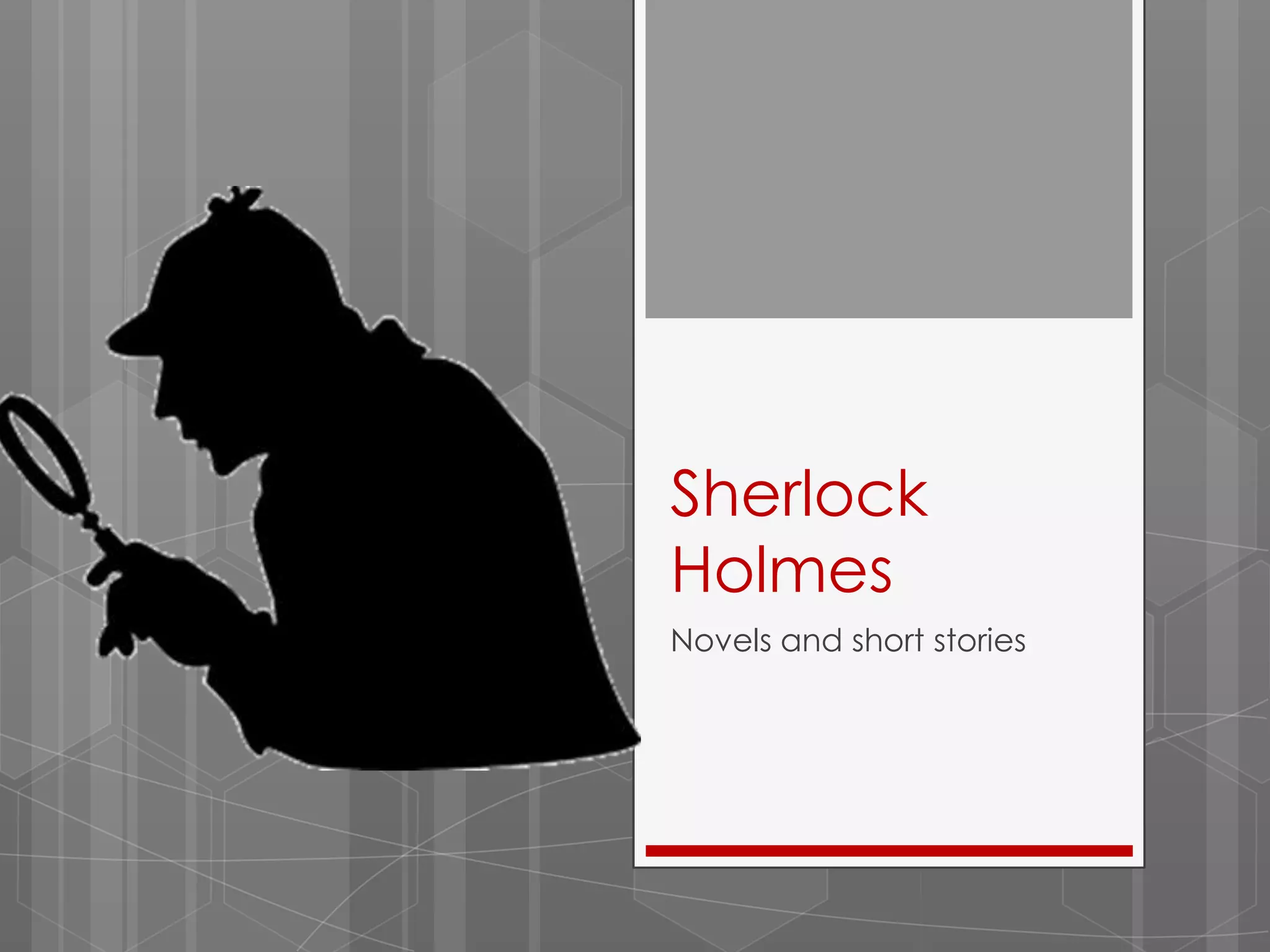 Sherlock holmes | PPT