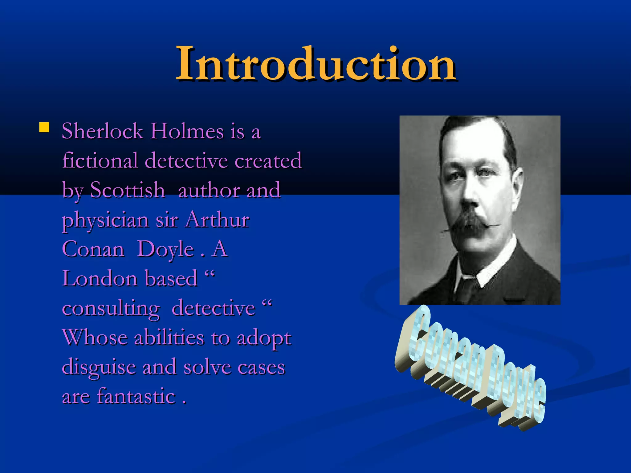 Sherlock holmes | PPT