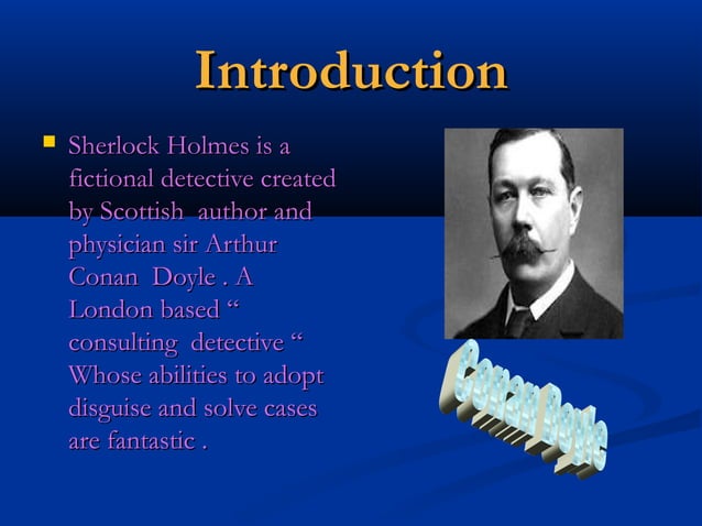Sherlock holmes | PPT