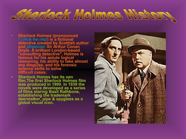 Sherlock Holmes | PPT