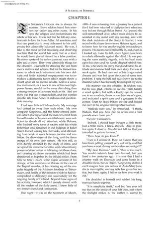 Sherlock holmes a_scandal_in_bohemia (2) | PDF | Romance | Genres