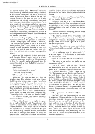 Sherlock holmes a_scandal_in_bohemia (2) | PDF