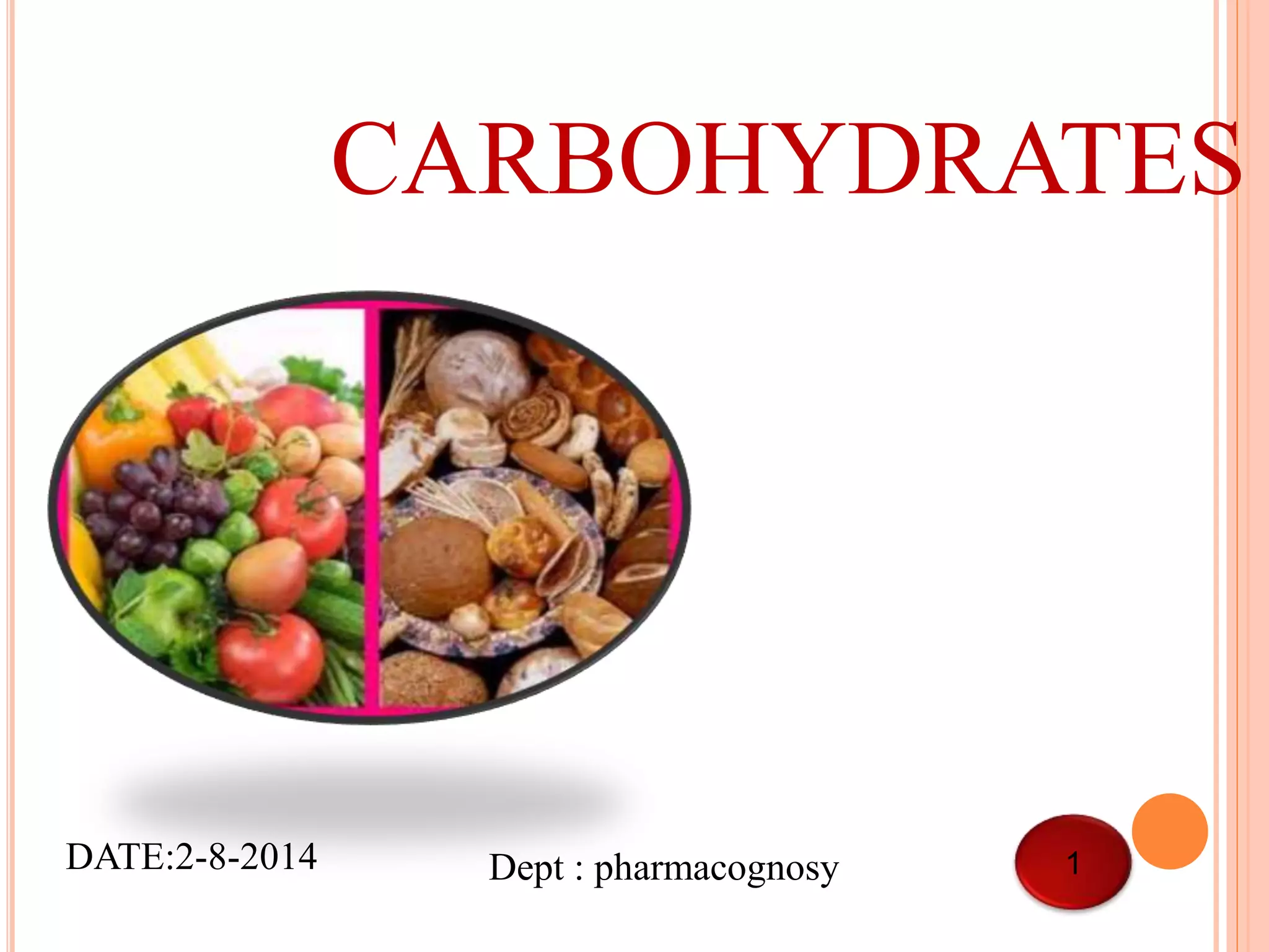 carbohydrates ppt | PPTX