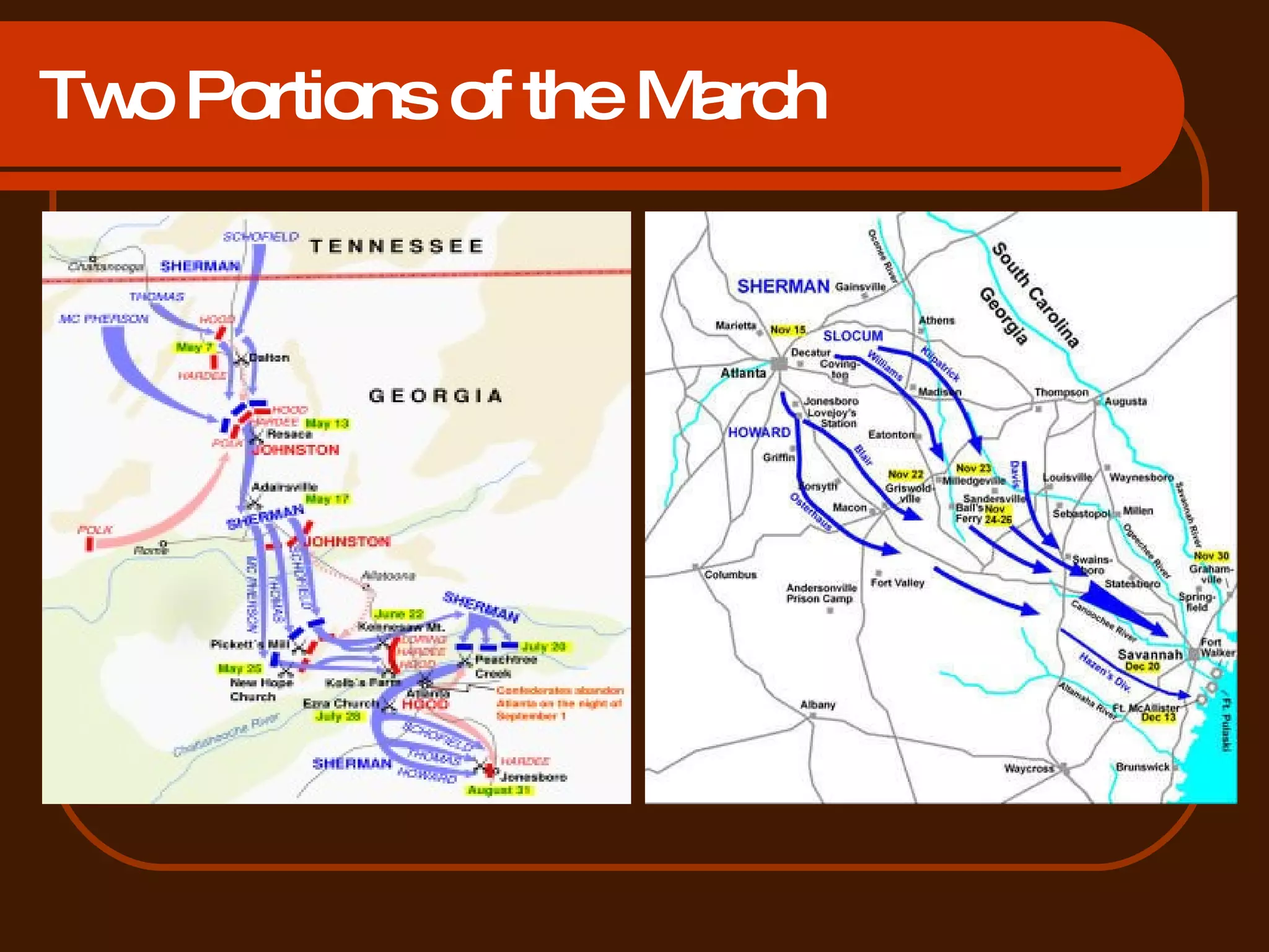 Shermans March | PPT | Western | Genres