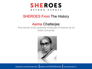 SHEROES From Indian History | PPTX