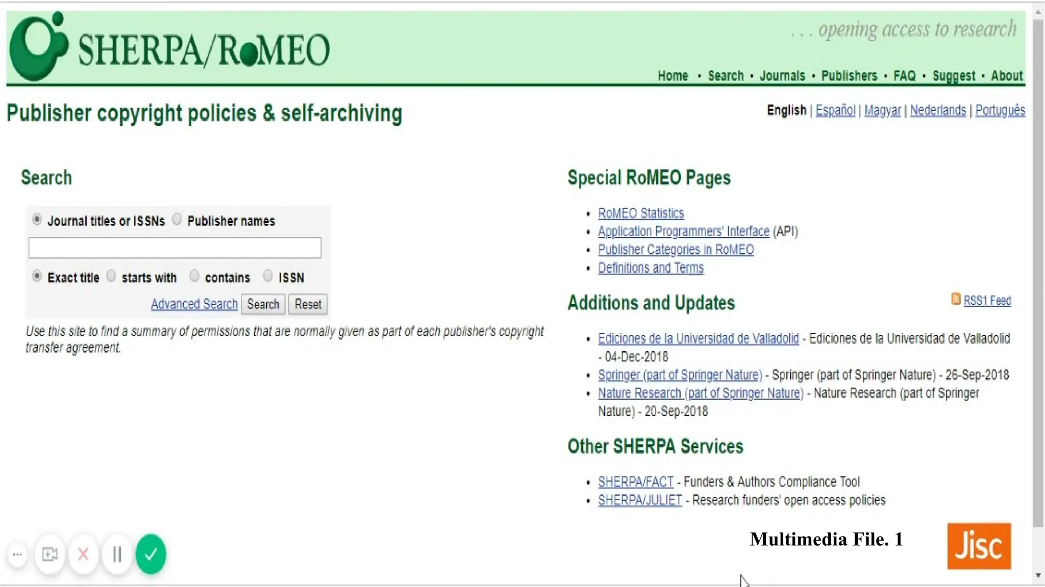 SHERPA-RoMEOOpenAccessDatabasePresentation.pptx