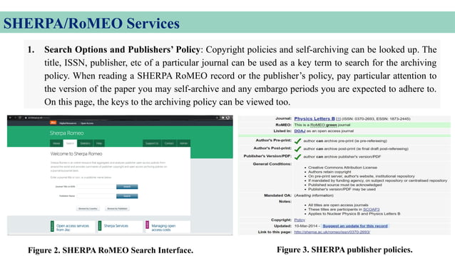SHERPA-RoMEOOpenAccessDatabasePresentation.pptx | Desktop Publishing ...
