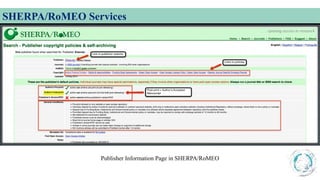 SHERPA-RoMEOOpenAccessDatabasePresentation.pptx