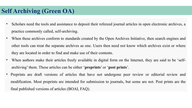 SHERPA-RoMEOOpenAccessDatabasePresentation.pptx | Desktop Publishing ...