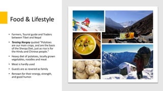 Sherpa's Culture and Lifestyle | PPTX