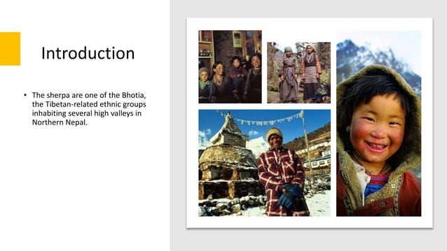 Sherpa's Culture and Lifestyle | PPTX