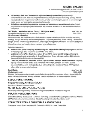 Sherri Valenti | Resume | PDF