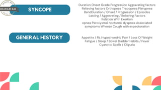 SHARAN SS2 GENERAL MEDICINE HISTORY TAKING IN OPD | PPT