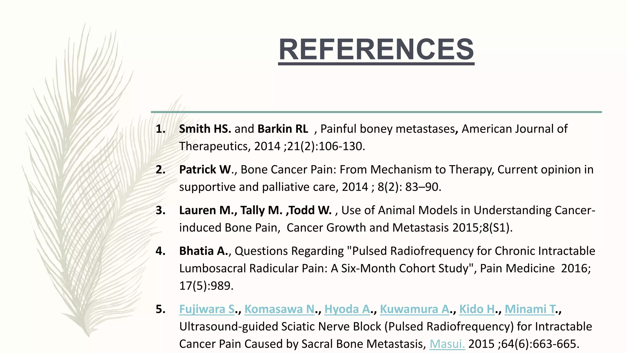 Comparison between Dorsal Root Ganglion Thermal Radiofrequency versus ...