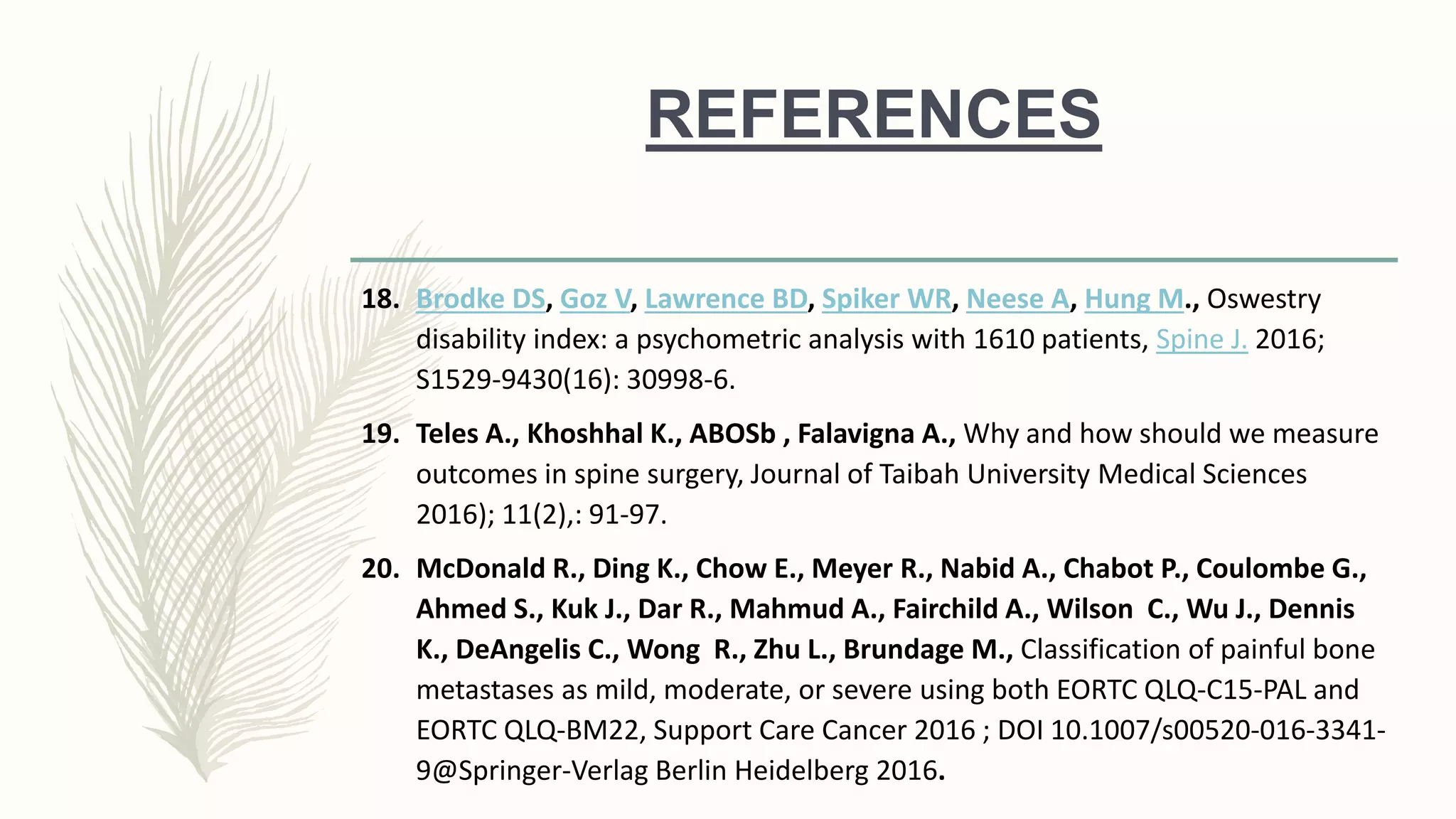 Comparison between Dorsal Root Ganglion Thermal Radiofrequency versus ...