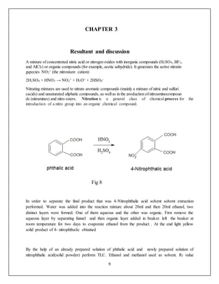 Nitration of phthalic acid and its reduction | DOCX