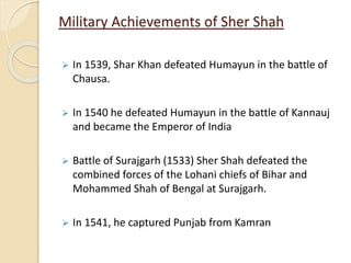 Sher shah sur | PPTX