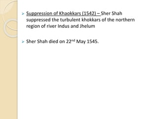 Sher shah sur | PPTX