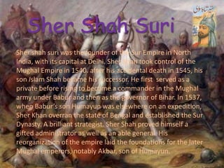 Sher shah suri | PPTX