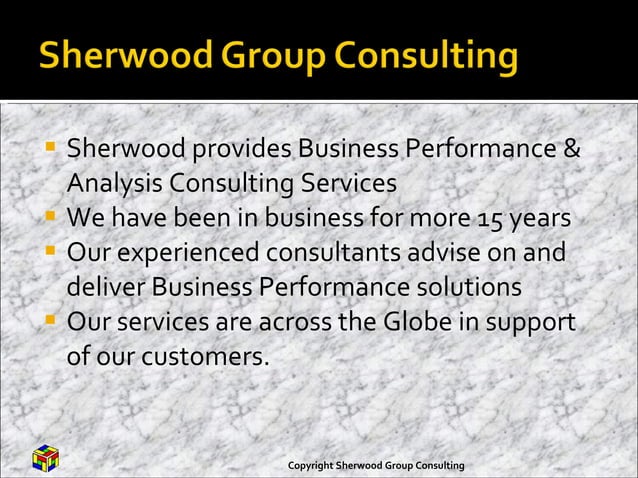 Sherwood Group Consulting Overview | PPT