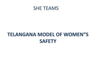 She teams | PPTX