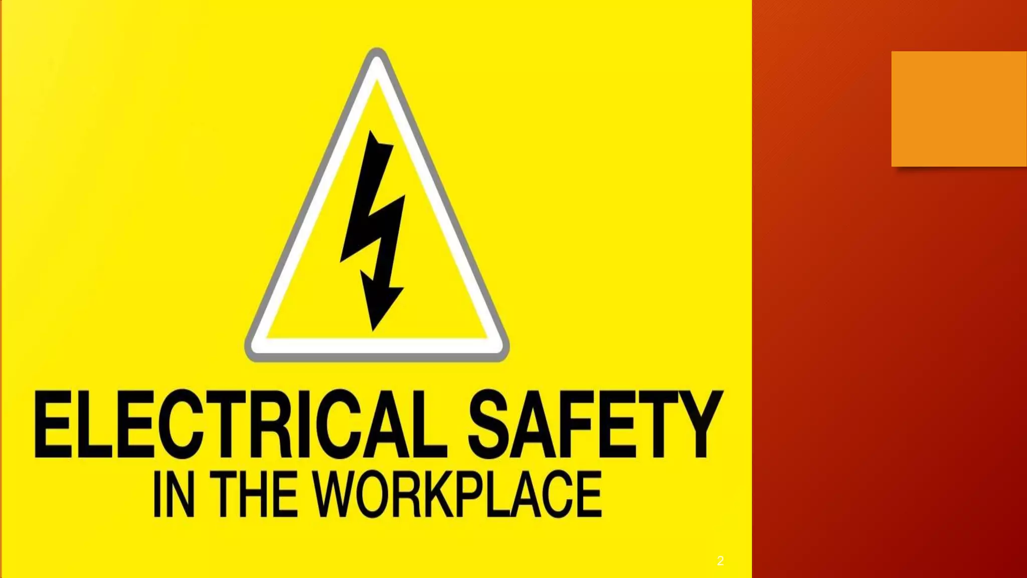 She training module electrical safety | PPTX