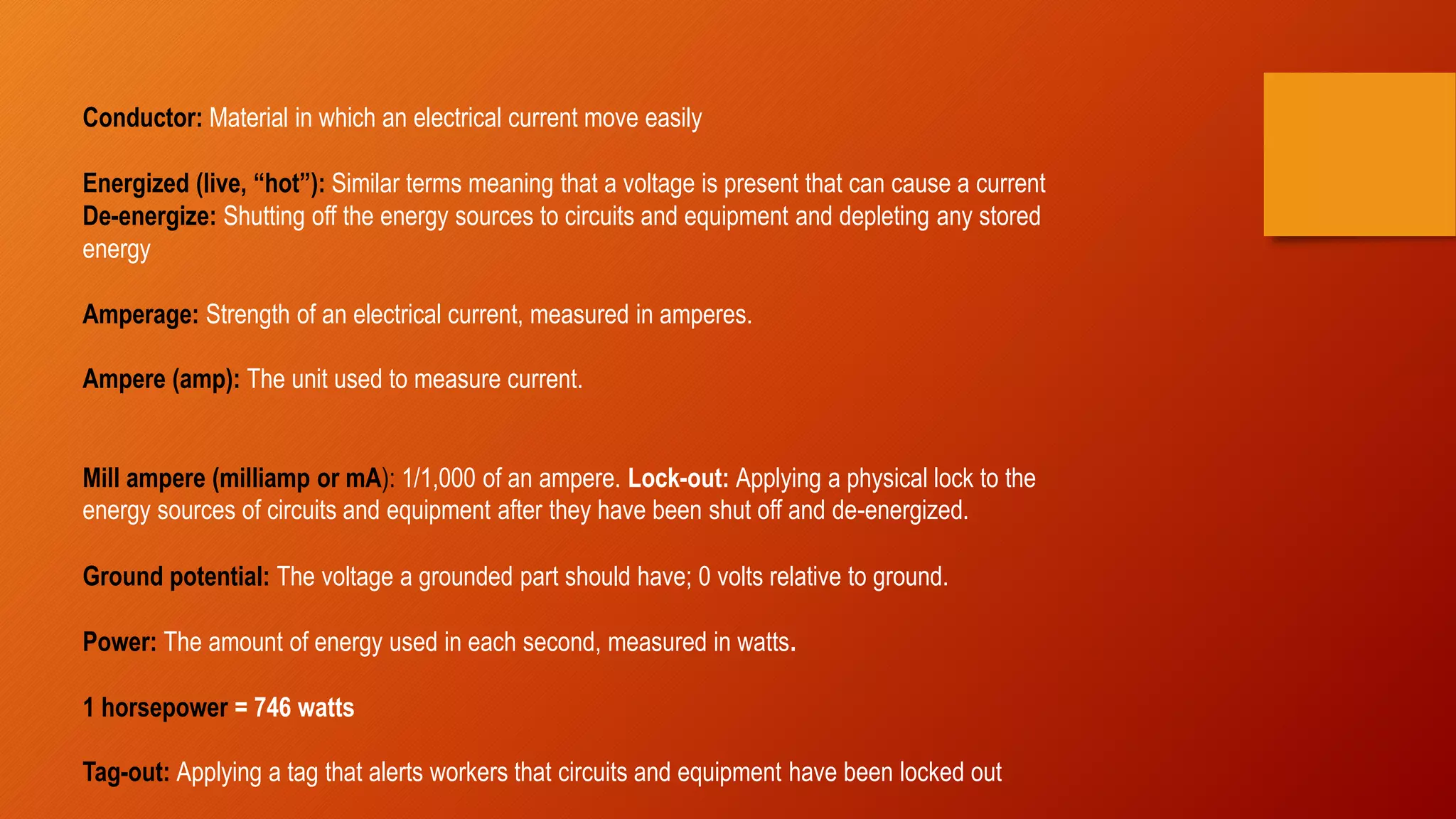 She training module electrical safety | PPTX