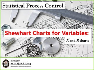 Shewhart Charts for Variables | PPT
