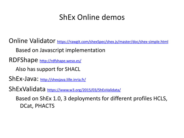 ShEx by Example | PPT