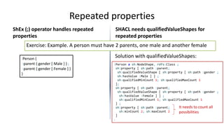 ShEx vs SHACL | PPTX | Programming Languages | Computing