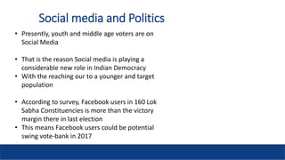 Social Media in political campaign case-study | PPTX