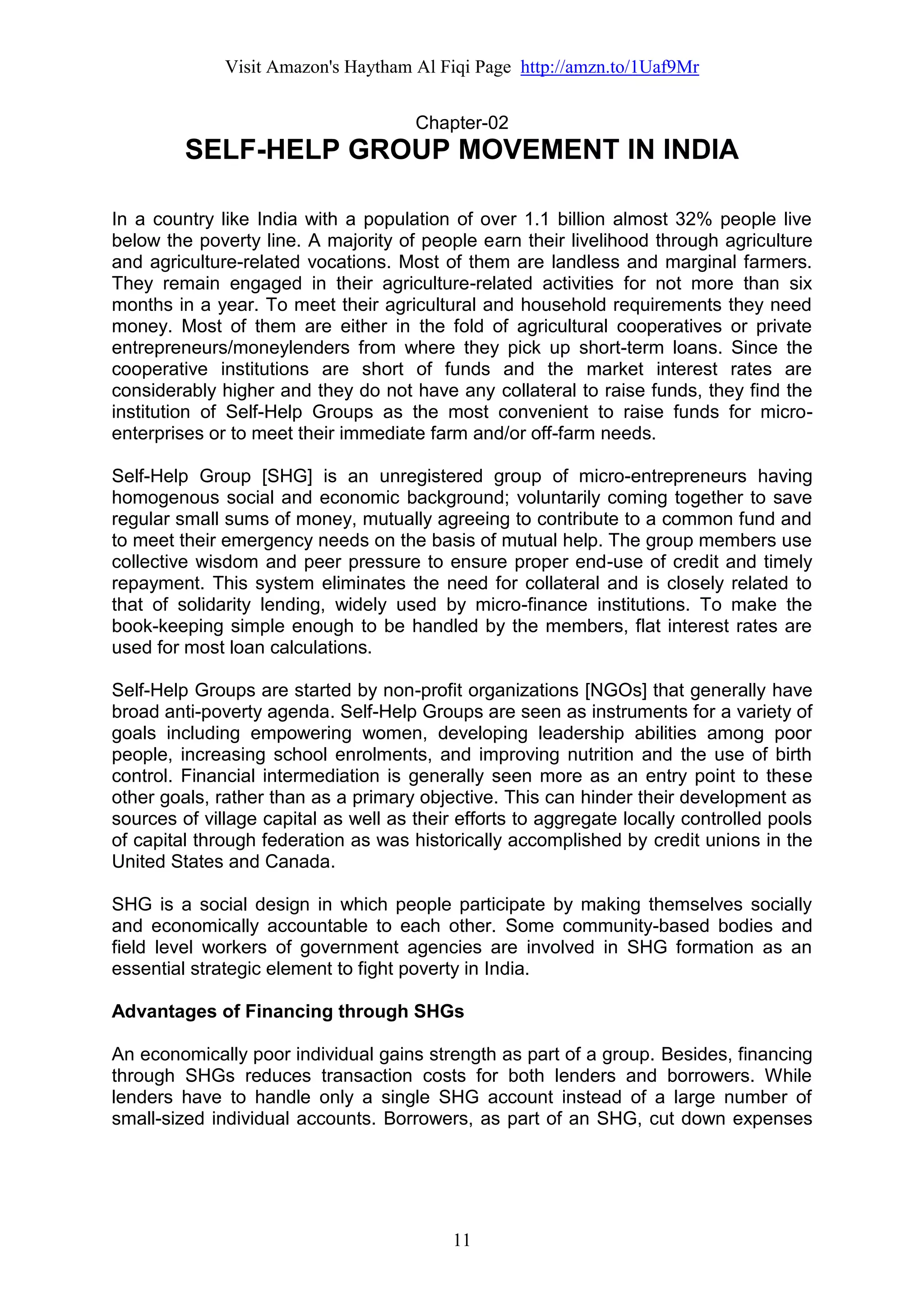 Self-Help Groups | PDF