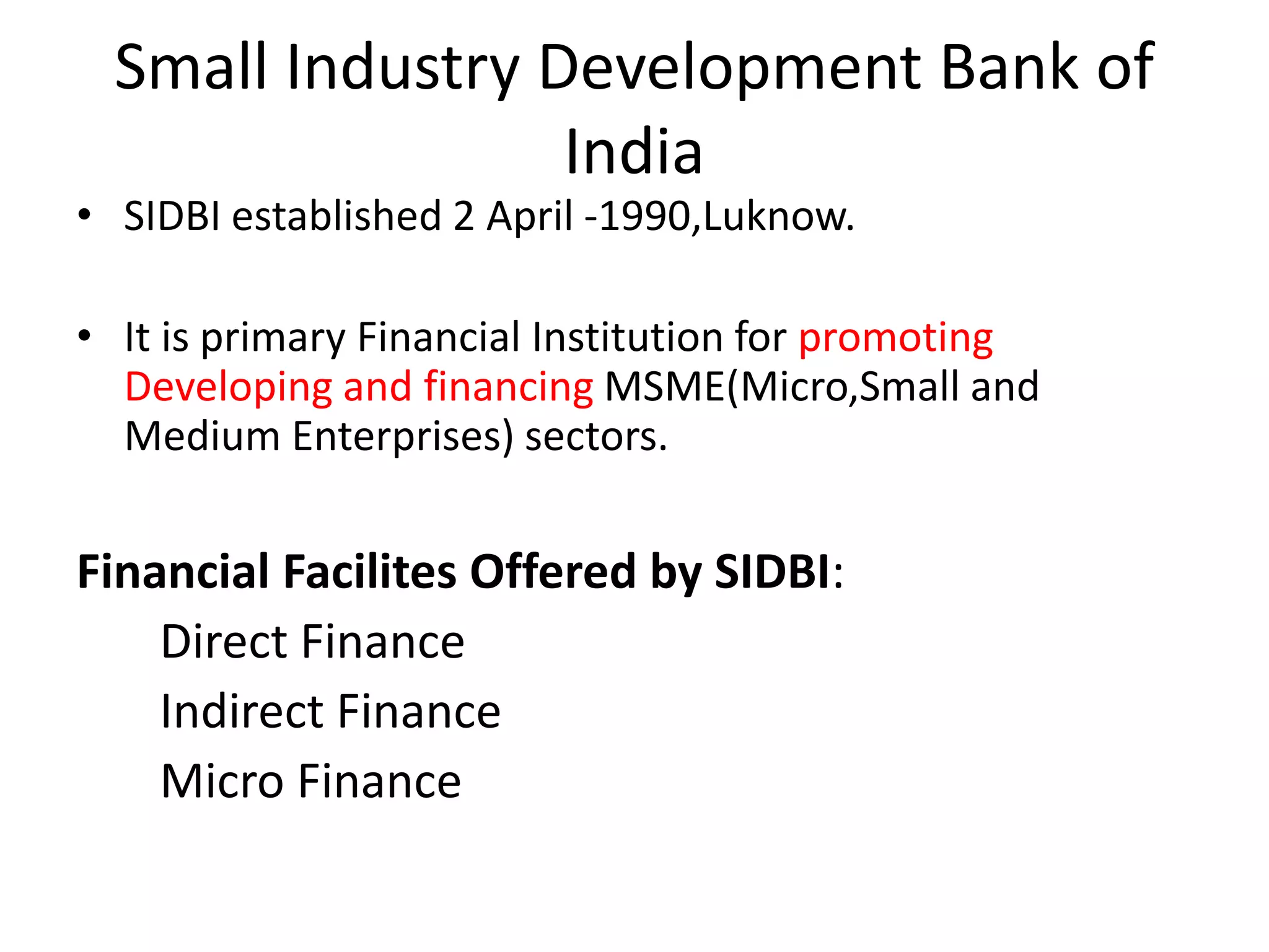 Micro Finance Institutions | PPTX