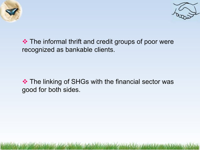 Role of self-help groups in rural development | PPTX