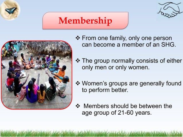 Role of self-help groups in rural development | PPTX