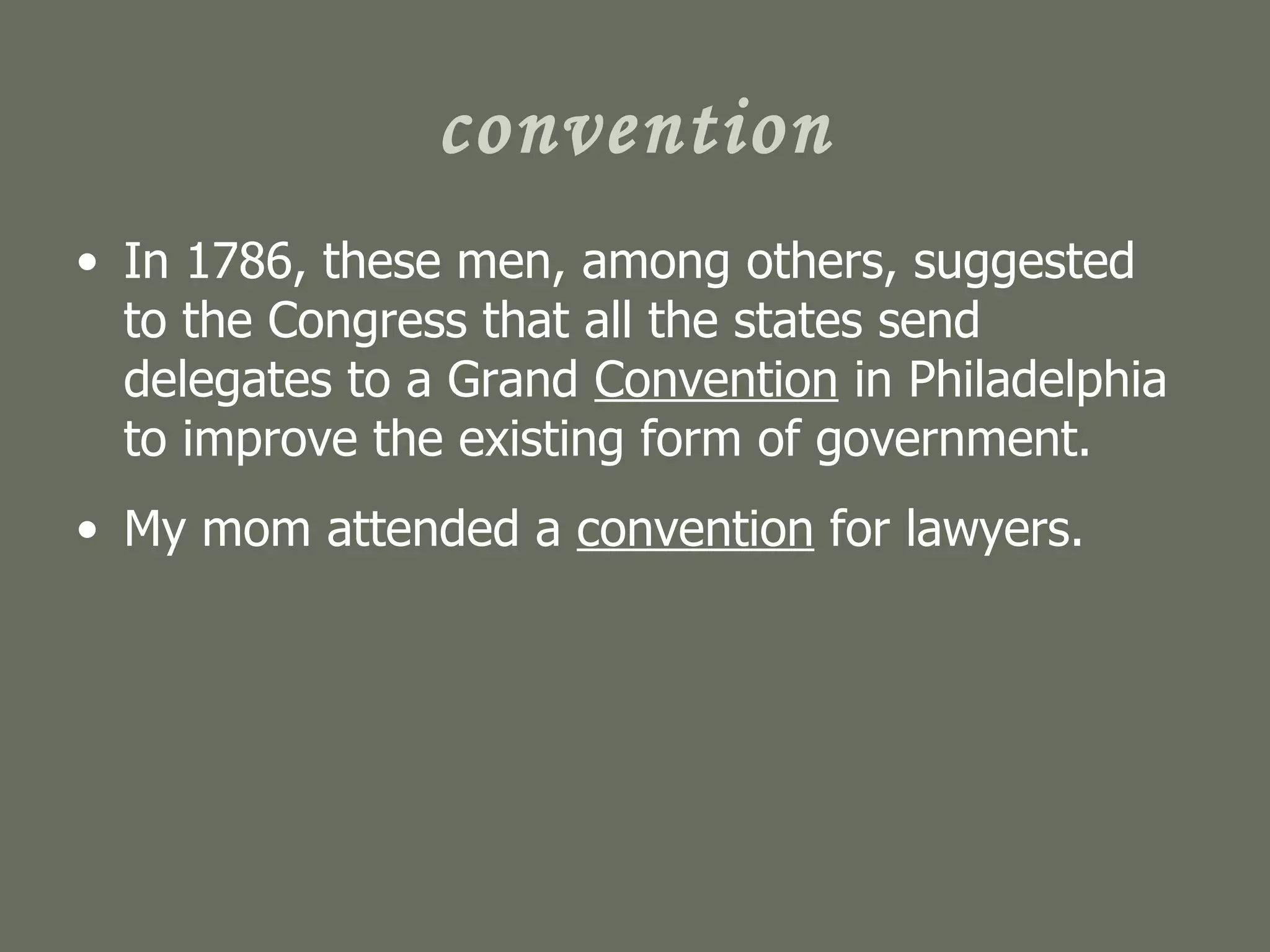 Shh, We're writing the constitution PowerPoint | PPT