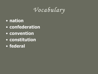 Shh, We're writing the constitution PowerPoint | PPT