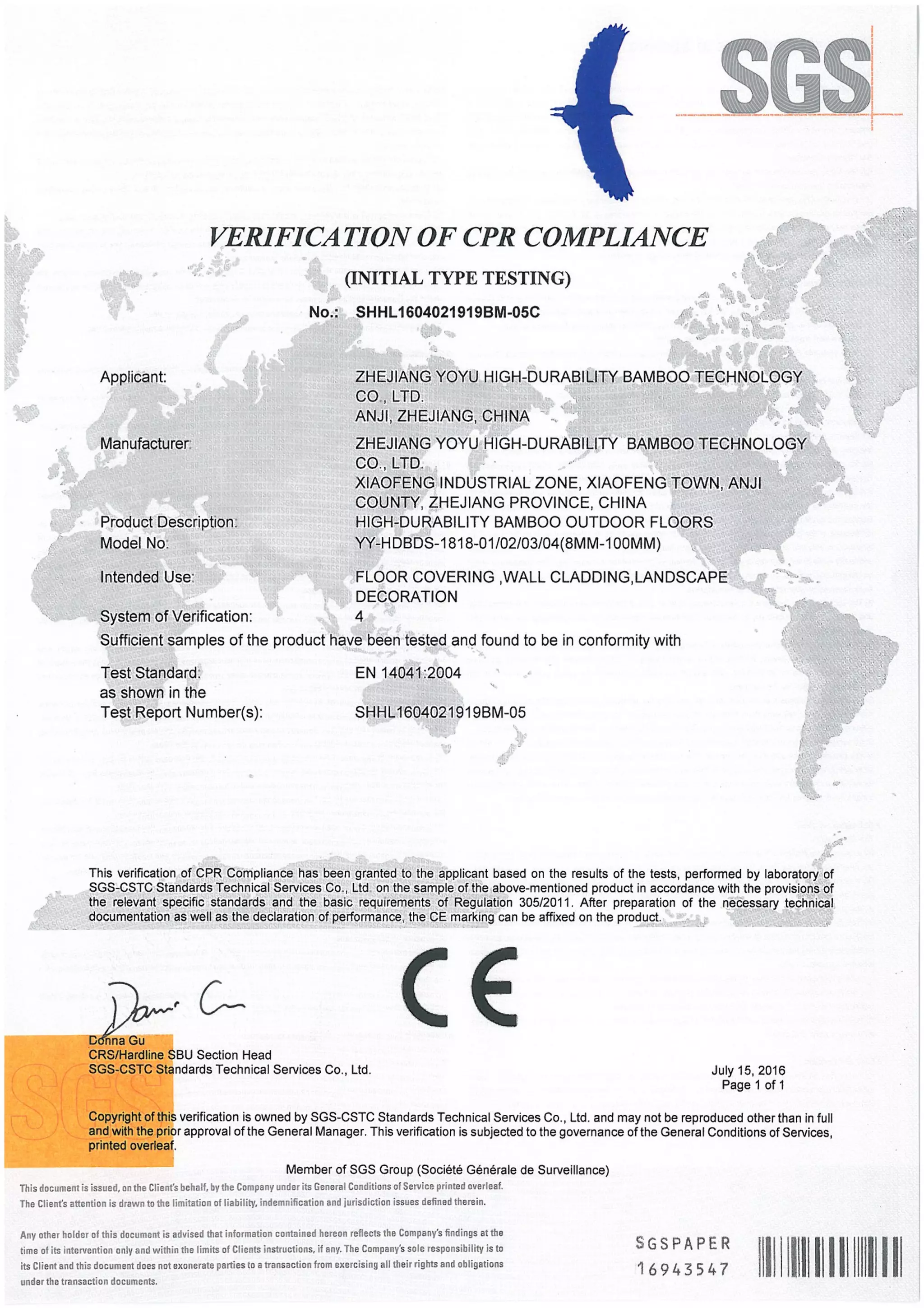 CE certificate | PDF