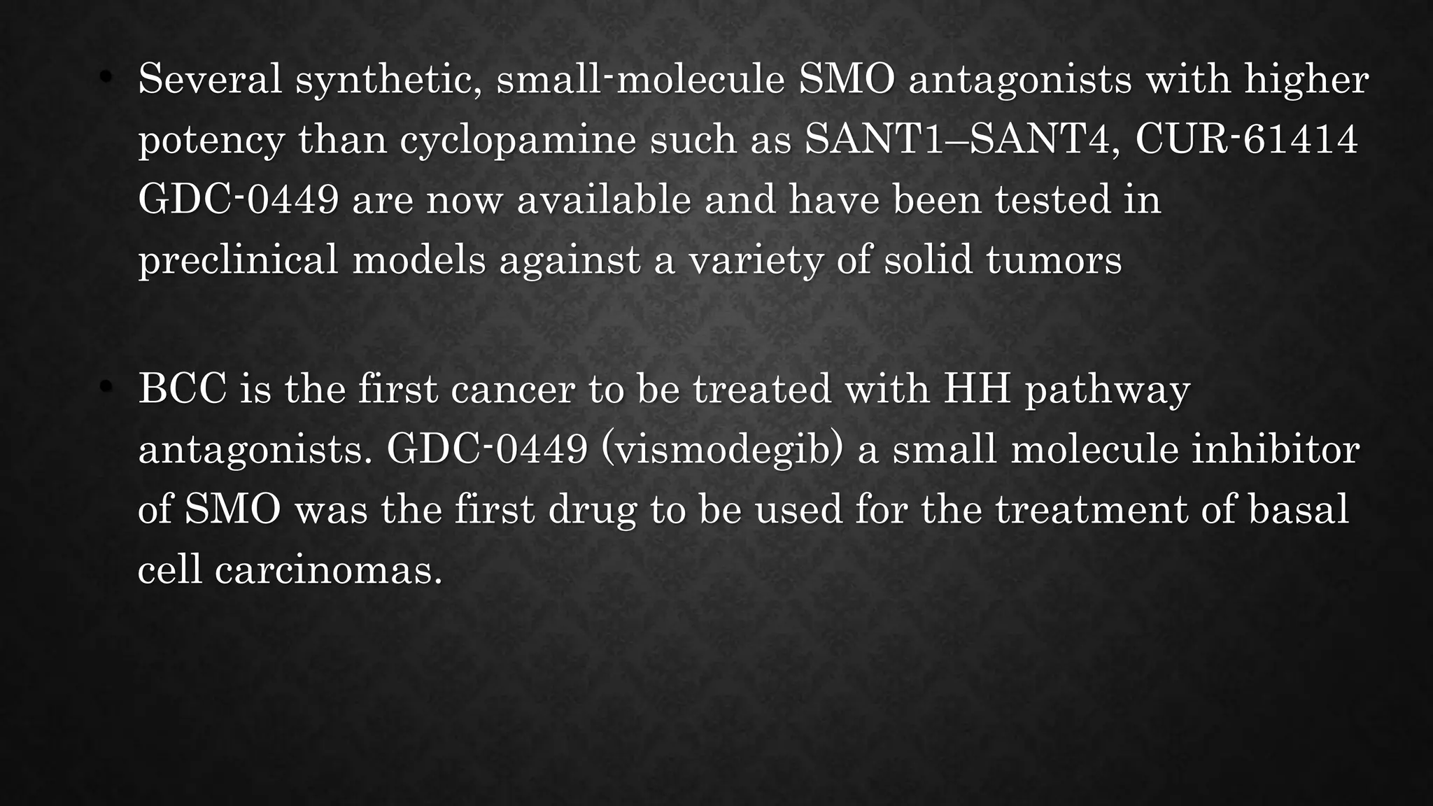 Shh signaling pathway | PPTX