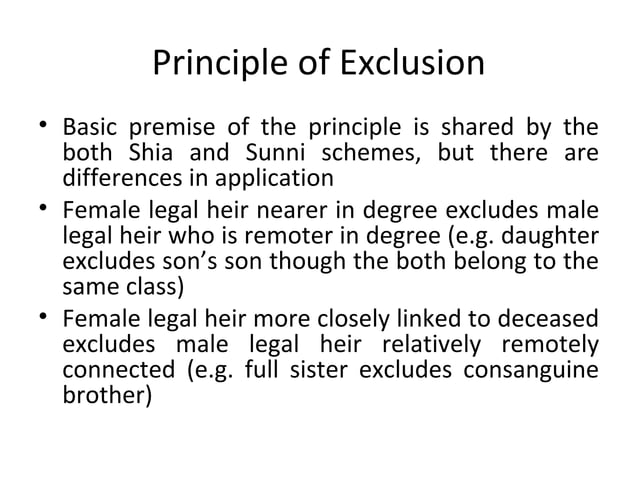 Shia Law of Inheritance | PPT | Islam | Religion & Spirituality