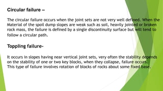 SLOPE STABILITY AND FAILURE | PPTX